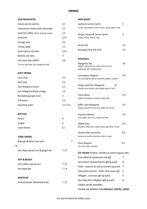 Menu — OMNI