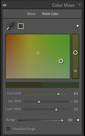 Editing Greens in Photos — Archipelago Quest