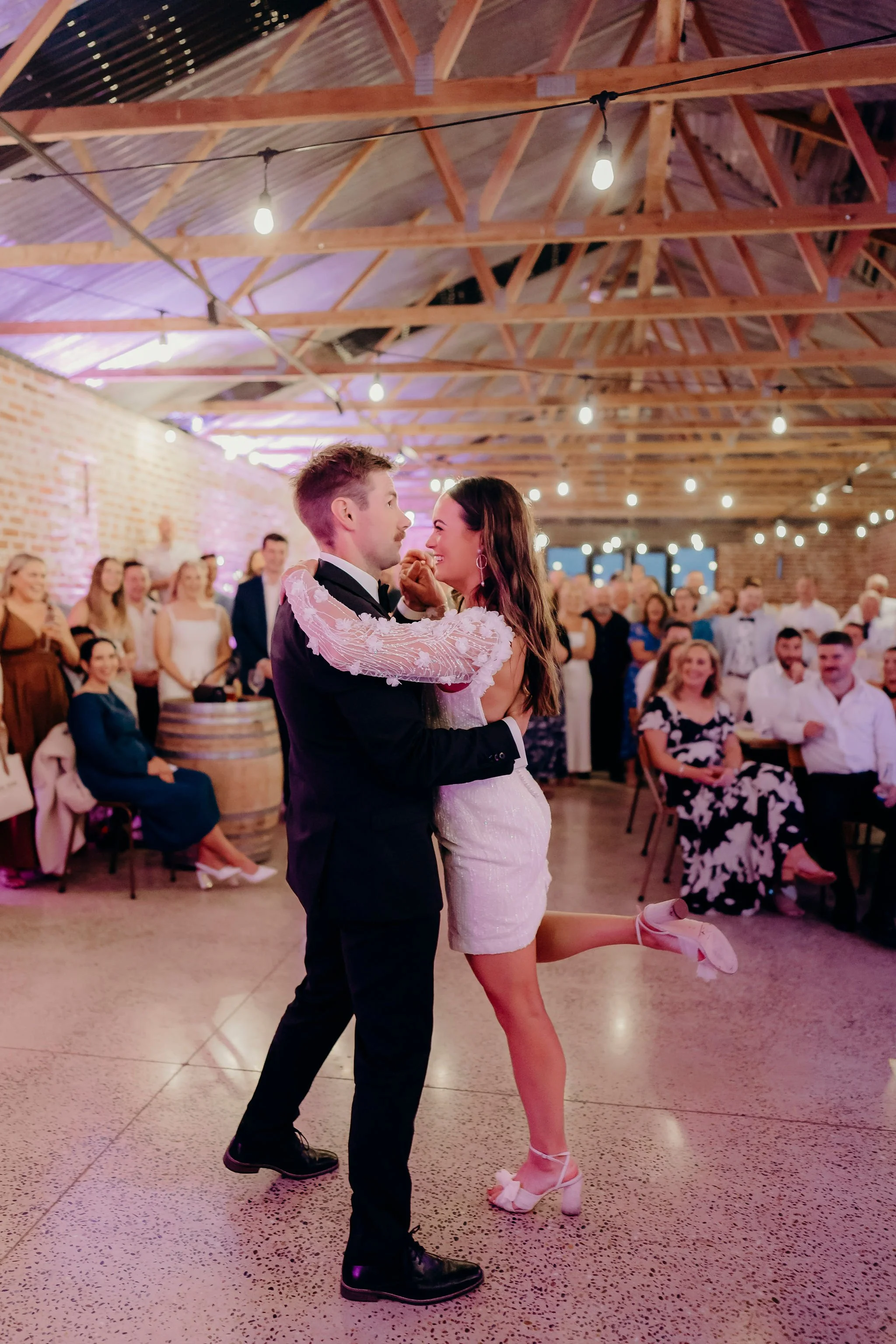 Real Weddings: Karlena & Ash at Lochend Woolshed, Dunedin — Gravity Events