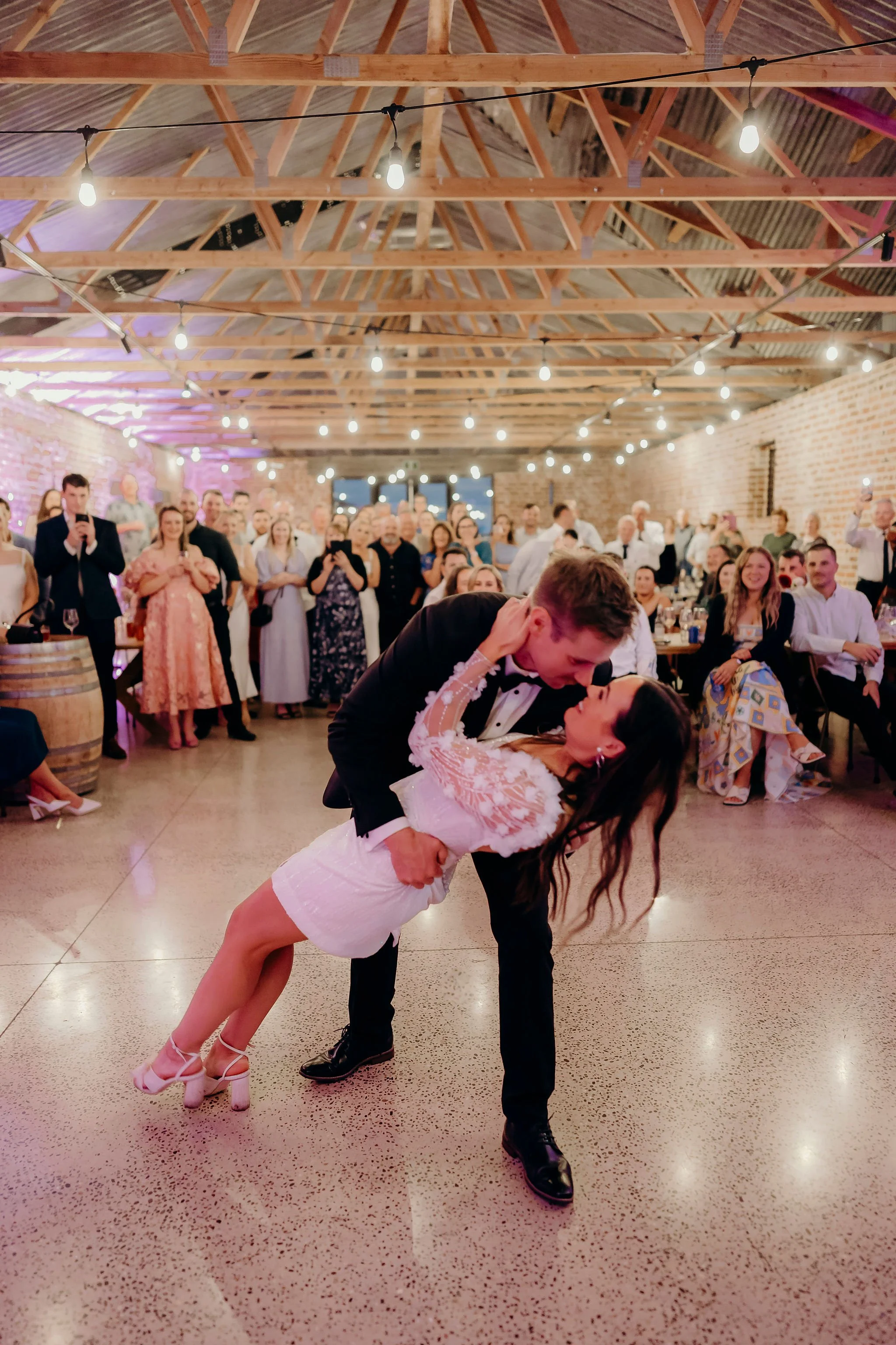 Real Weddings: Karlena & Ash at Lochend Woolshed, Dunedin — Gravity Events