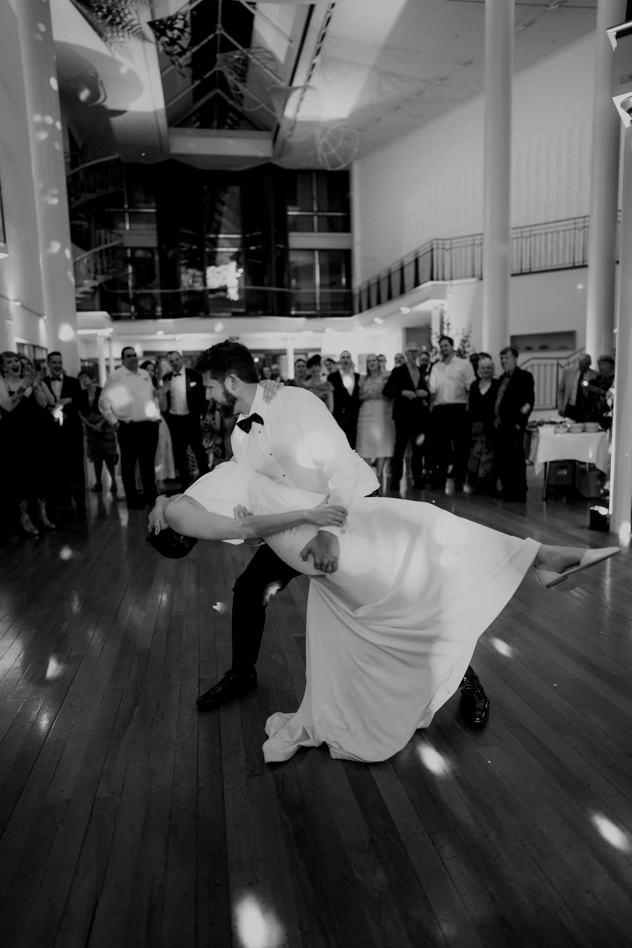 Real Weddings: Cat & Dave at Dunedin Public Art Gallery — Gravity Events