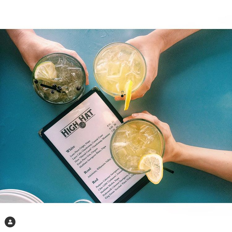 Cocktails — High Hat Cafe