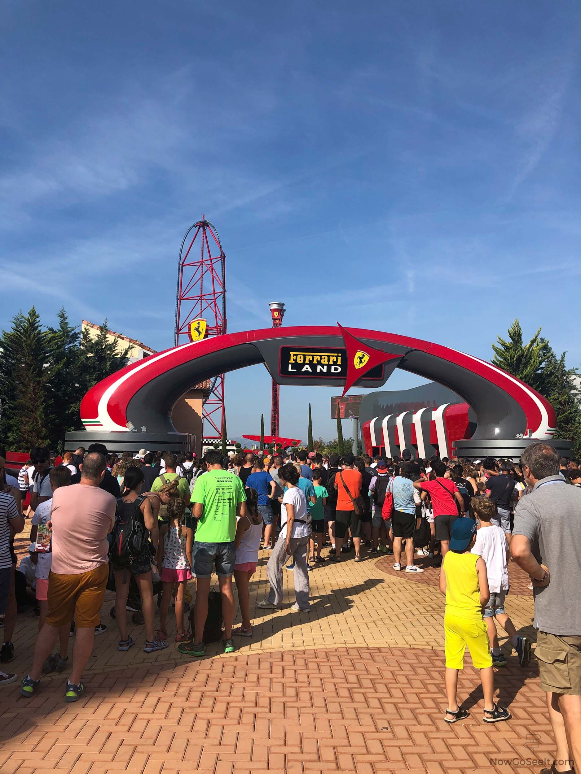PortAventura from Barcelona (plus Ferrari Land)