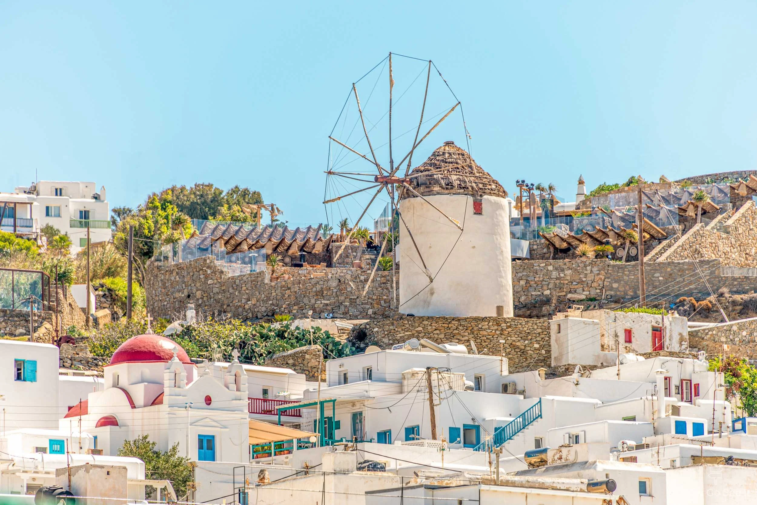 One Day in Mykonos From a Cruise Ship