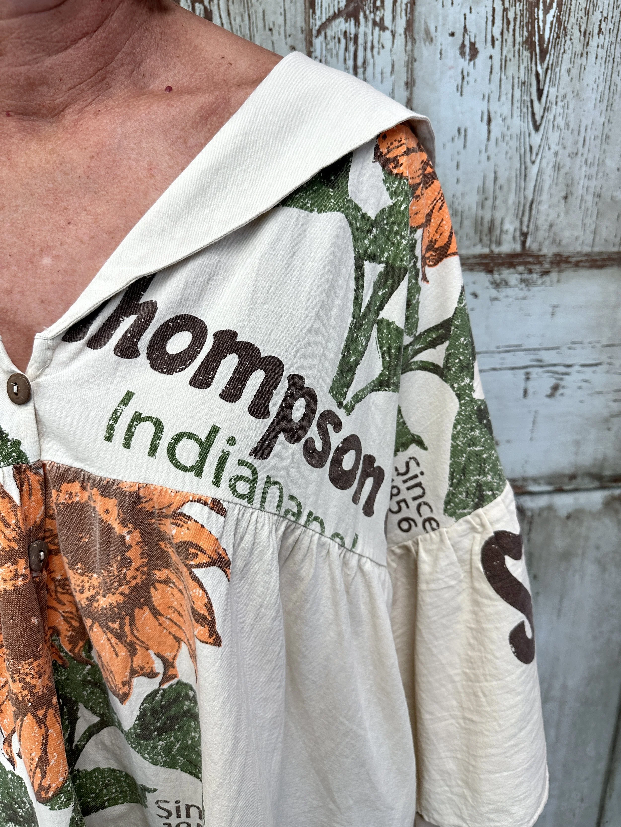 Chasing Sunflowers Top — The Shabby Tree