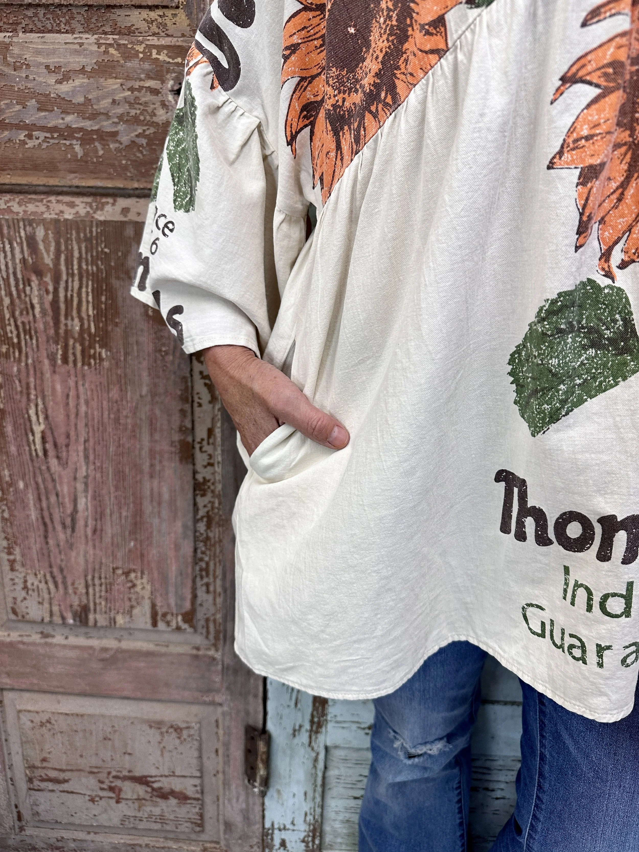 Chasing Sunflowers Top — The Shabby Tree