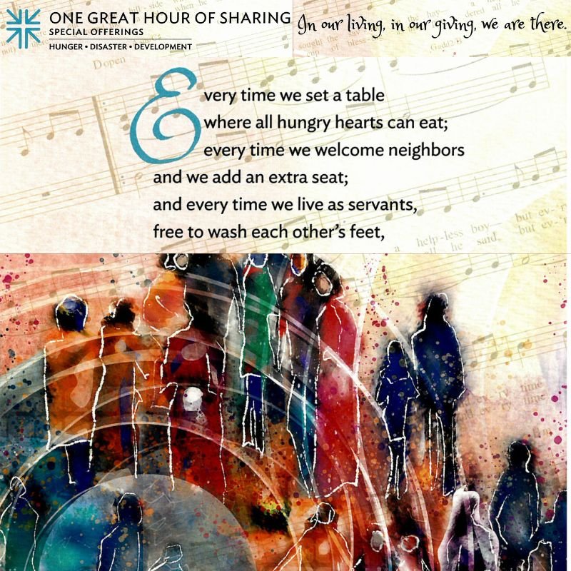 One Great Hour of Sharing — Western Presbyterian Church