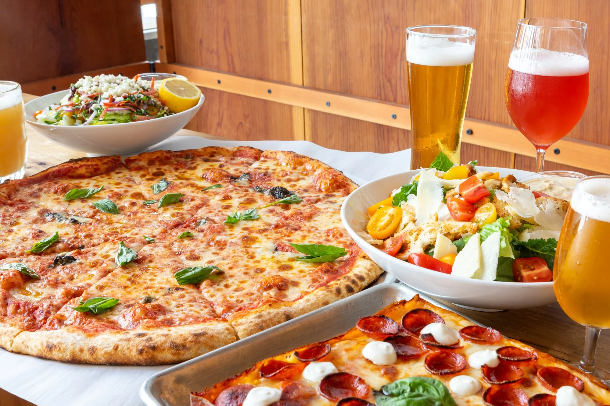 Sunset Squares Pizza