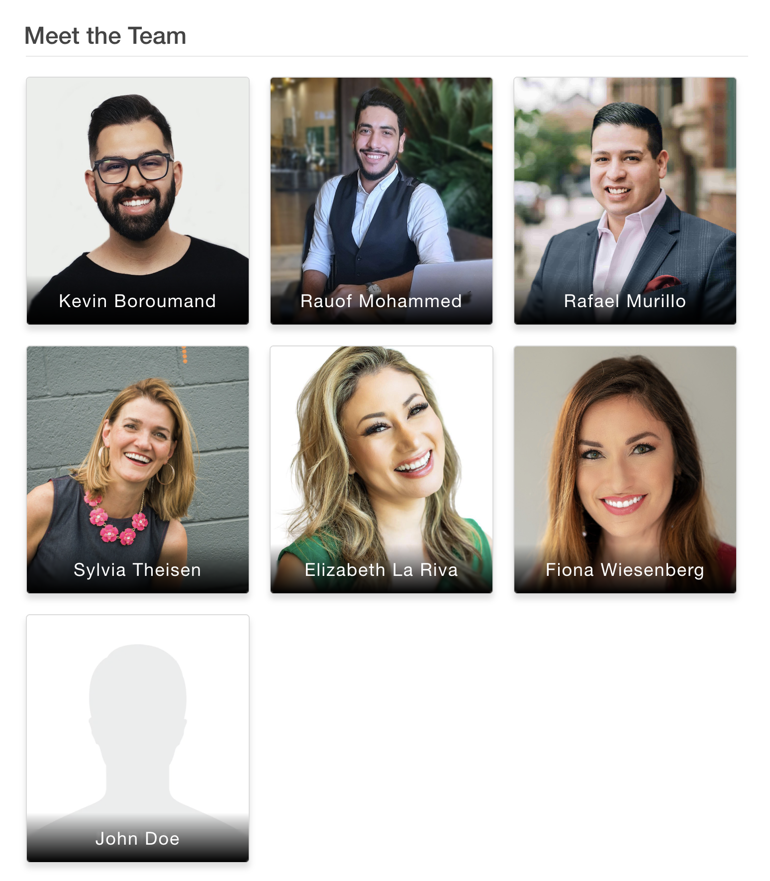 Change the About Page Design on Your Real Geeks Site