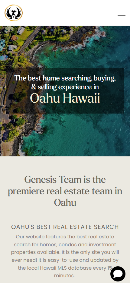 Real Geeks Website Example | Genesis Team