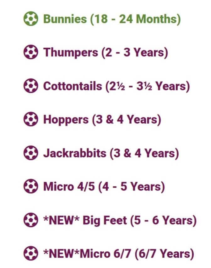 Kids' Programs — SNOHOMISH SPORTS DOME