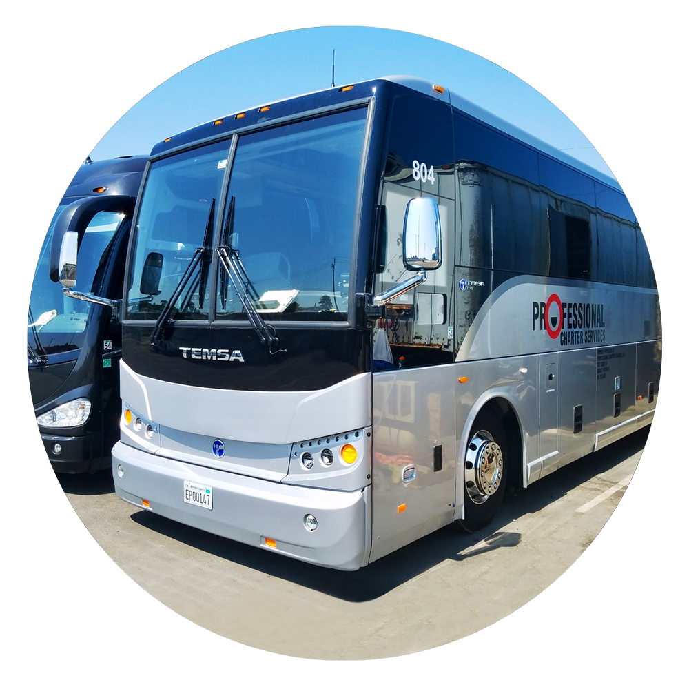 Our Fleet | Book Reliable Transportation Today — Professional Charter ...