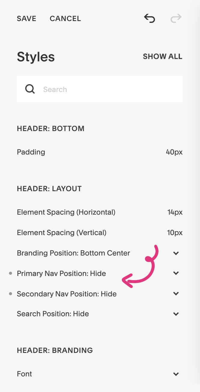 How to Create One-page Navigation in Squarespace — Be Creative