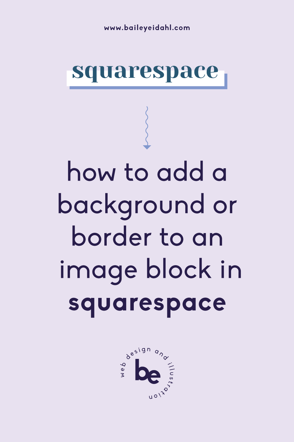 How to add and background or border to an image block in Squarespace — Be Creative