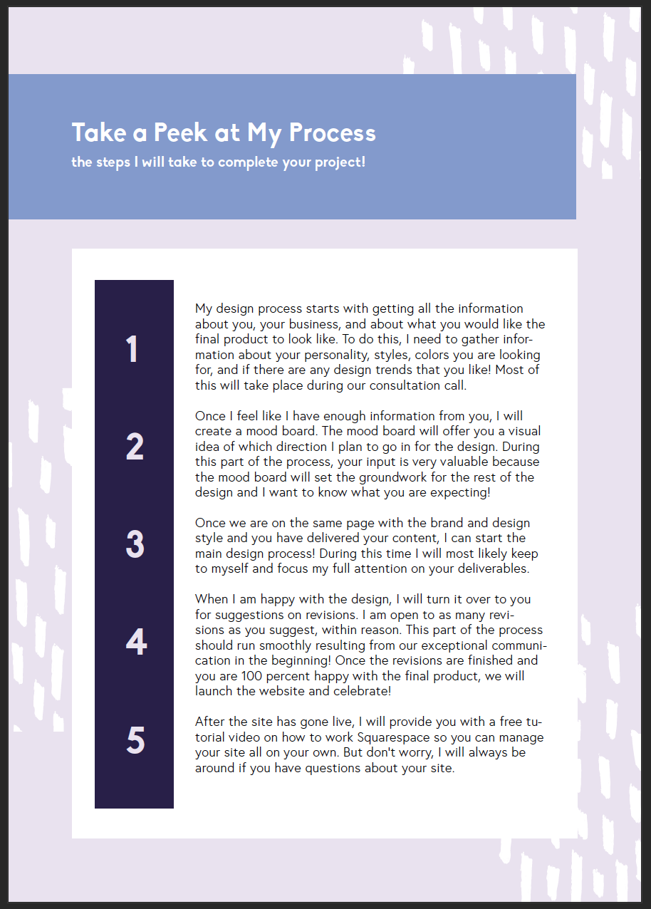 A Behind the Scenes Look at My 16-day Web Design Process — Be Creative