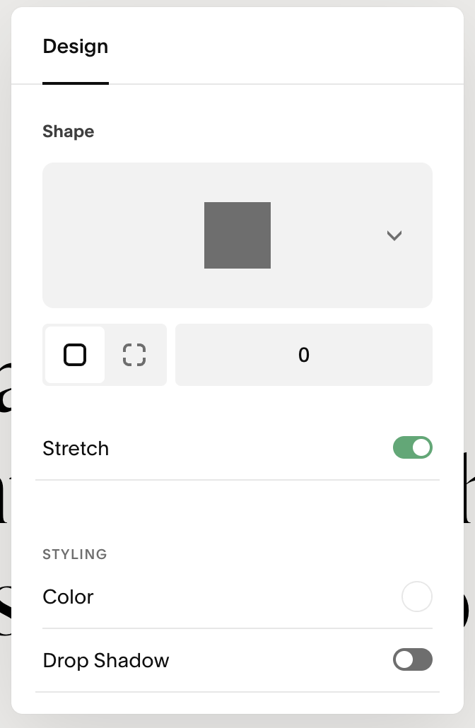 How to Add Shapes in Squarespace — Be Creative