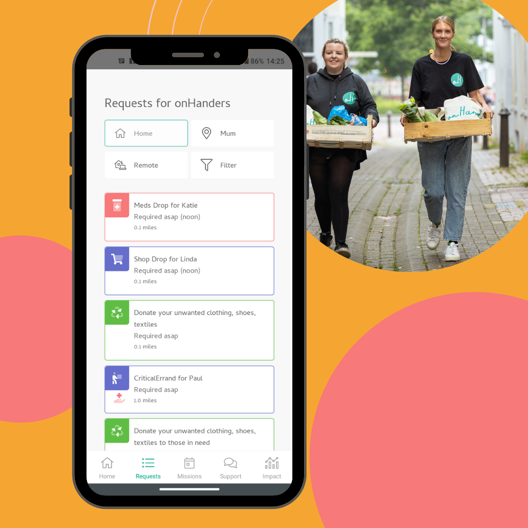 onHand - The Volunteer and Climate Impact Platform.