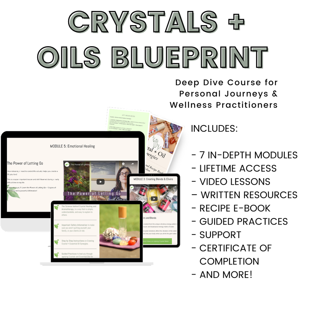 Introduction to Crystals + Essential Oils | Science, Safety, and DIY ...