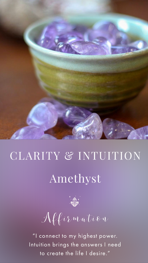 Guided Crystal Meditation | Gain Clarity with AMETHYST Energy — Ivy+Light