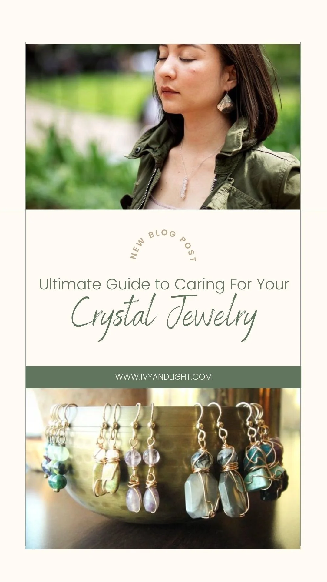 Ultimate Guide to Caring For Your Crystal Jewelry — Ivy+Light