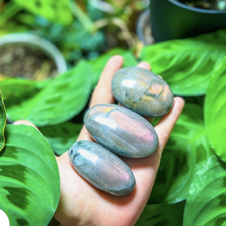 Little Labradorite Hearts | Protection — Ivy+Light