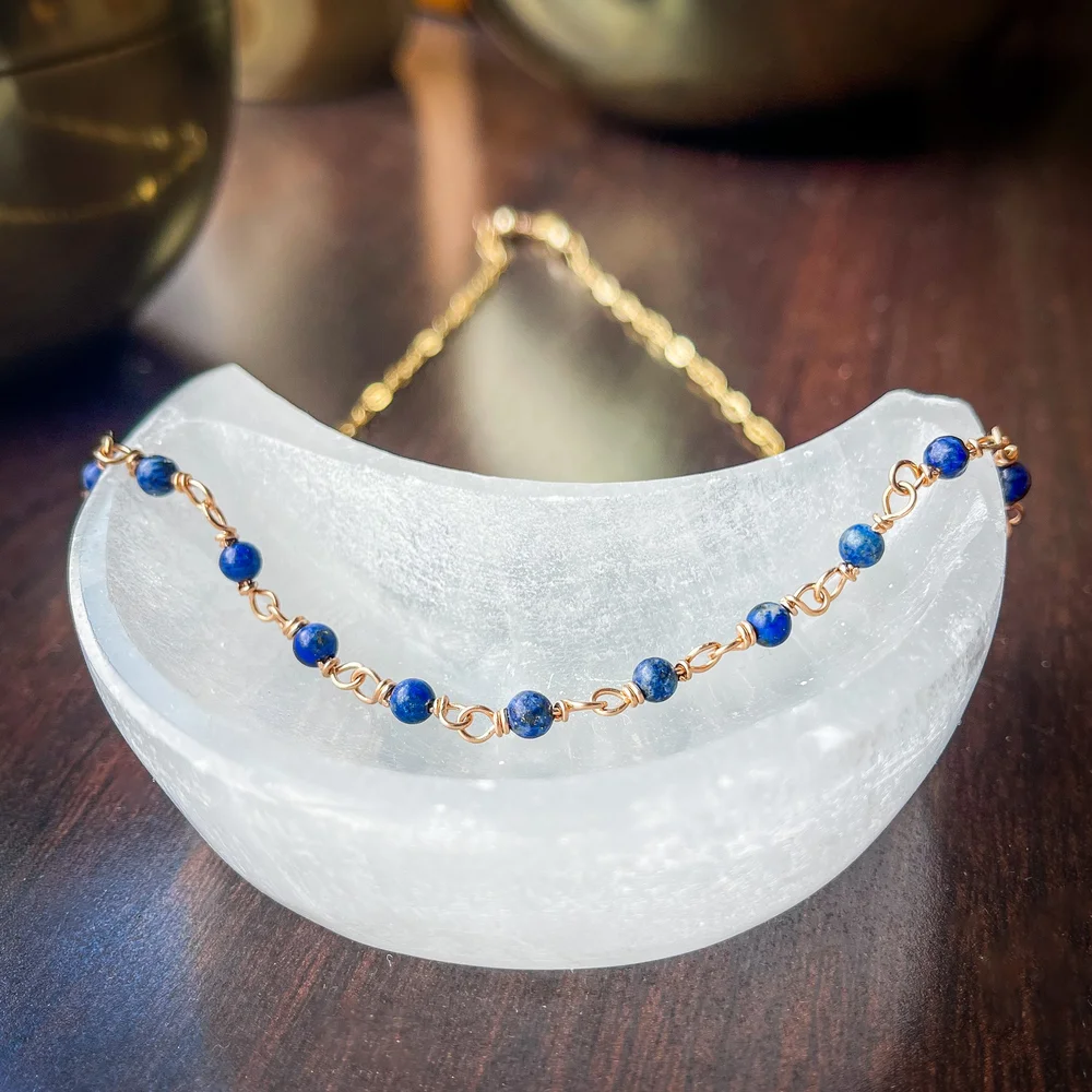 Lapis Lazuli Bracelet | Universal Connection — Ivy+Light