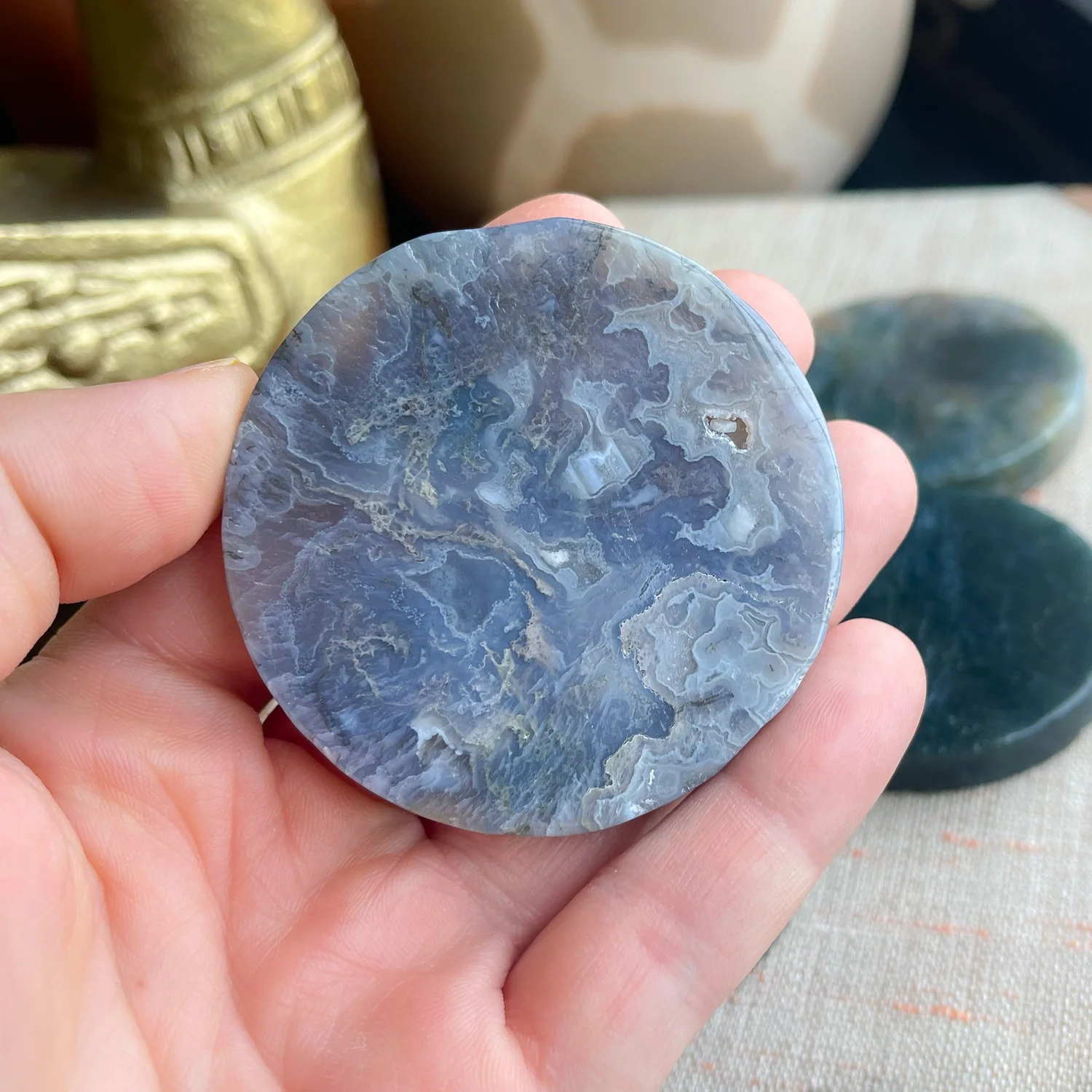 Amazonite Freeforms | Balance and Courage — Ivy+Light