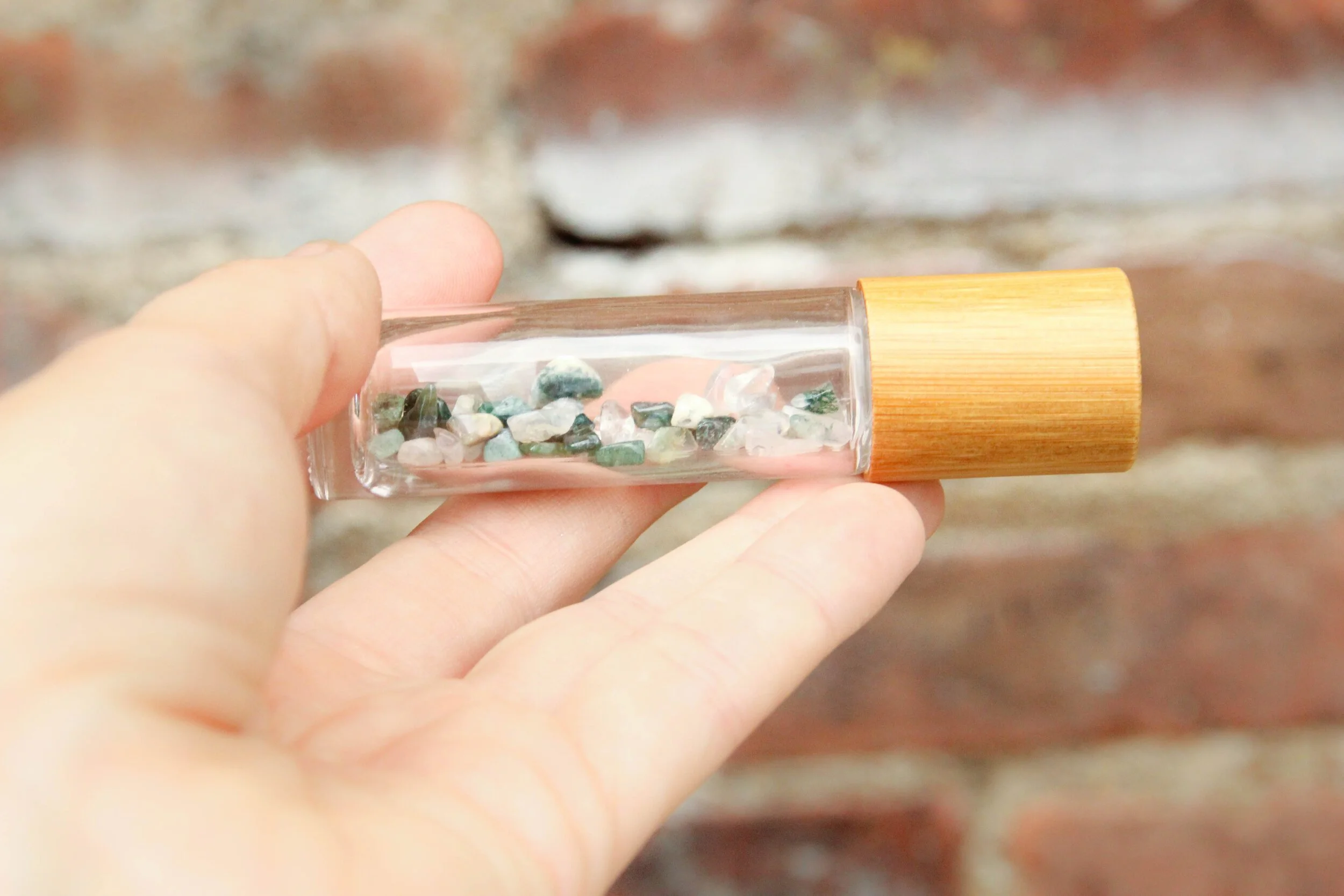 Crystal Roller Bottles for Essential Oil Blends — Ivy+Light