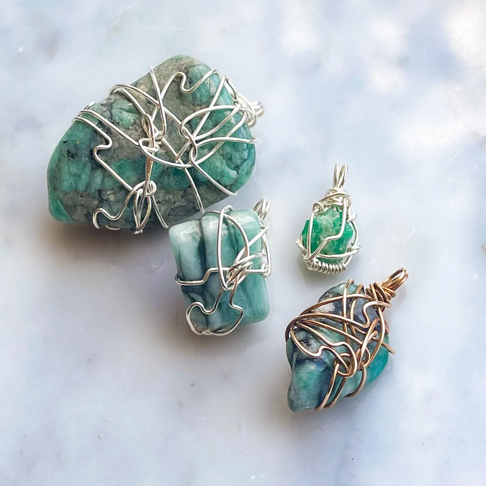 Harmonious May Birthstones: Emerald and Moss Agate — Ivy+Light