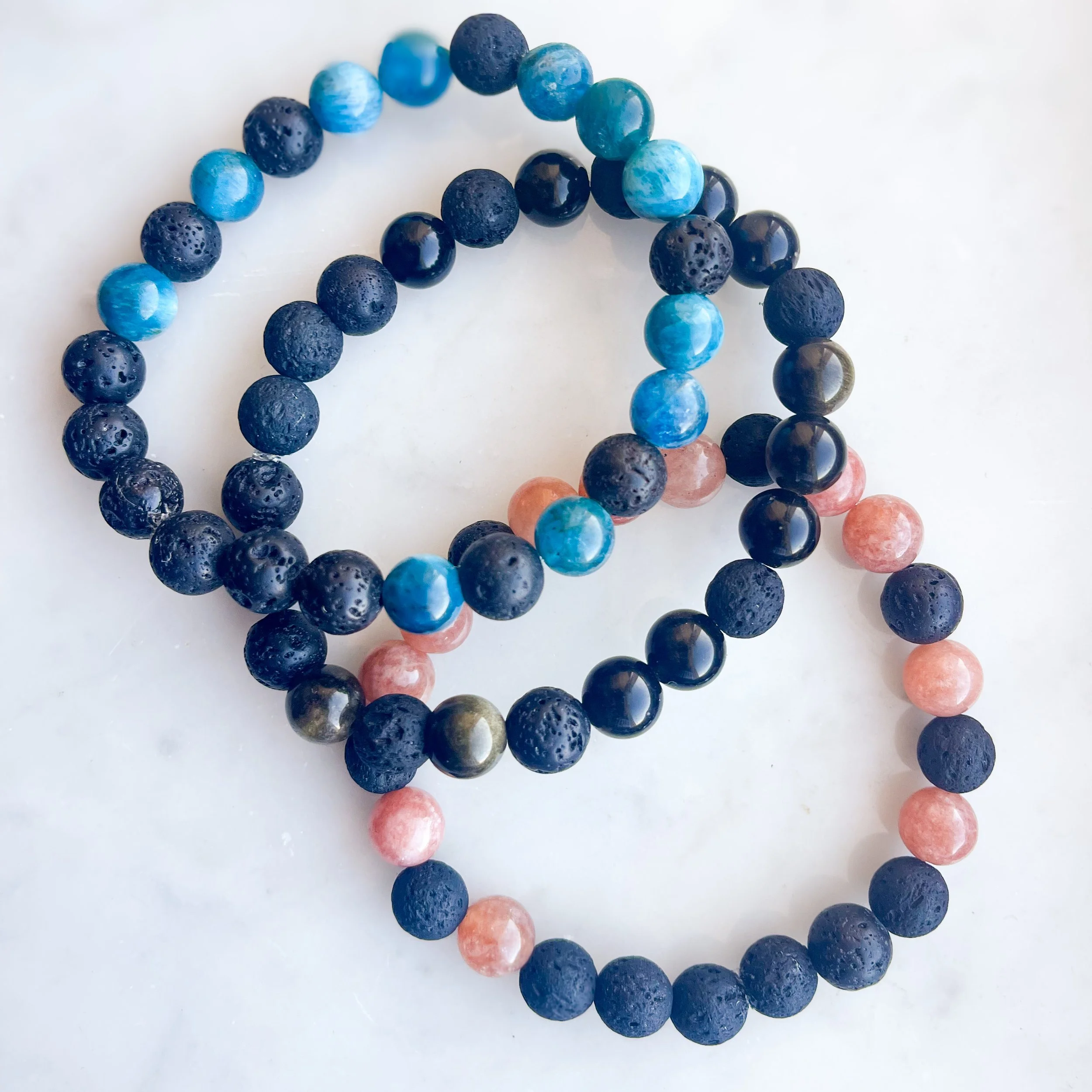 Nervous System Support Aromatherapy Stretch Bracelet — Ivy+Light