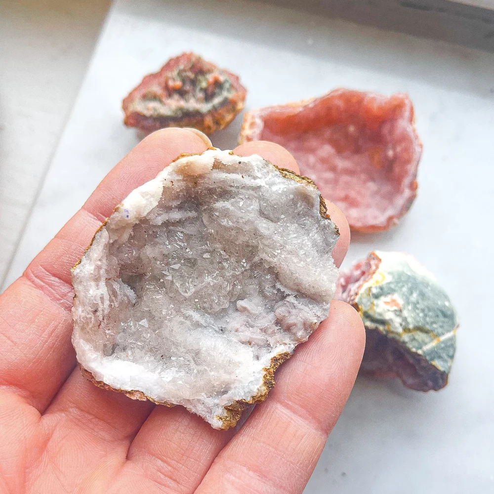 Red Phantom Hematoid Quartz for Harmony and Balance — Ivy+Light