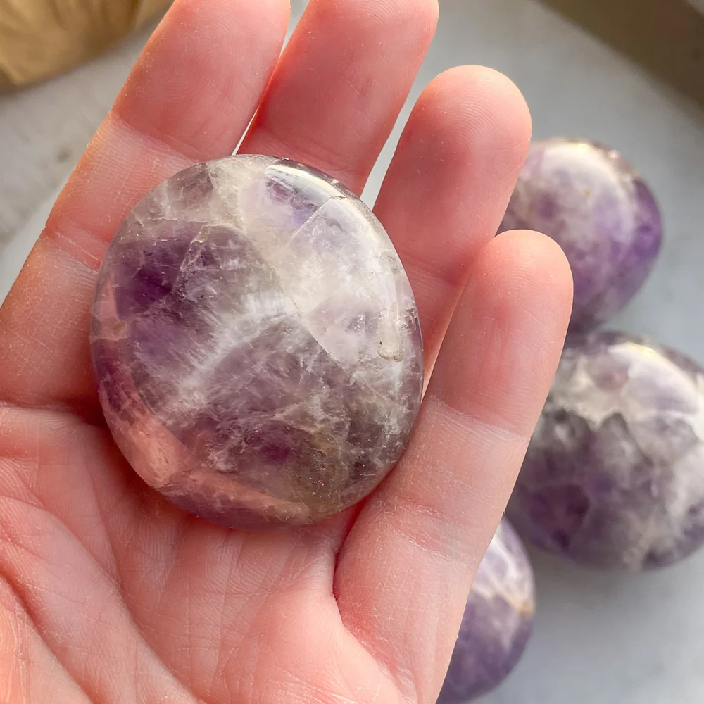 Labradorite Palm Stones | Transformation — Ivy+Light