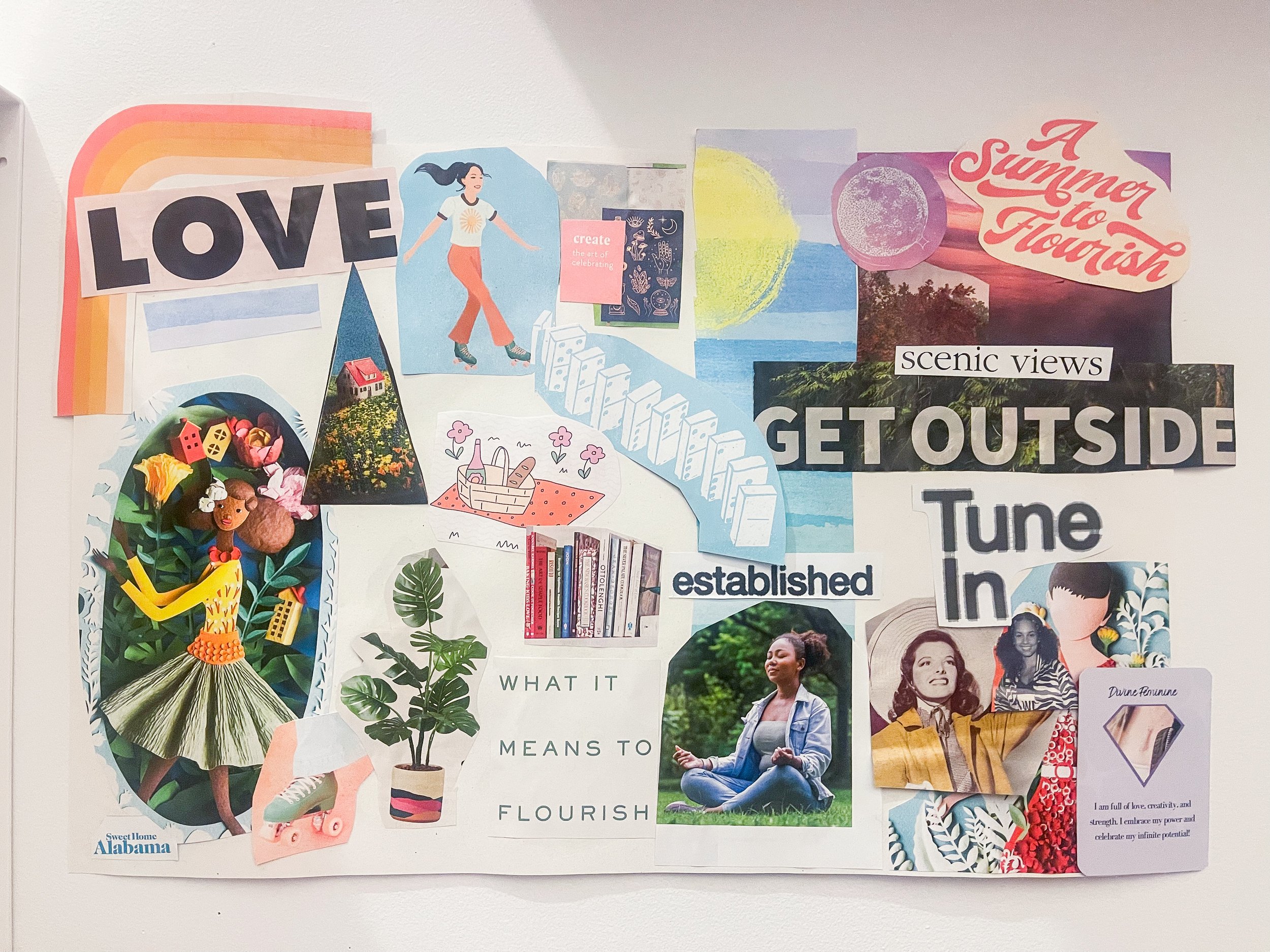 Manifest Your Dreams: Vision Board Step-By-Step Guide — Ivy+Light