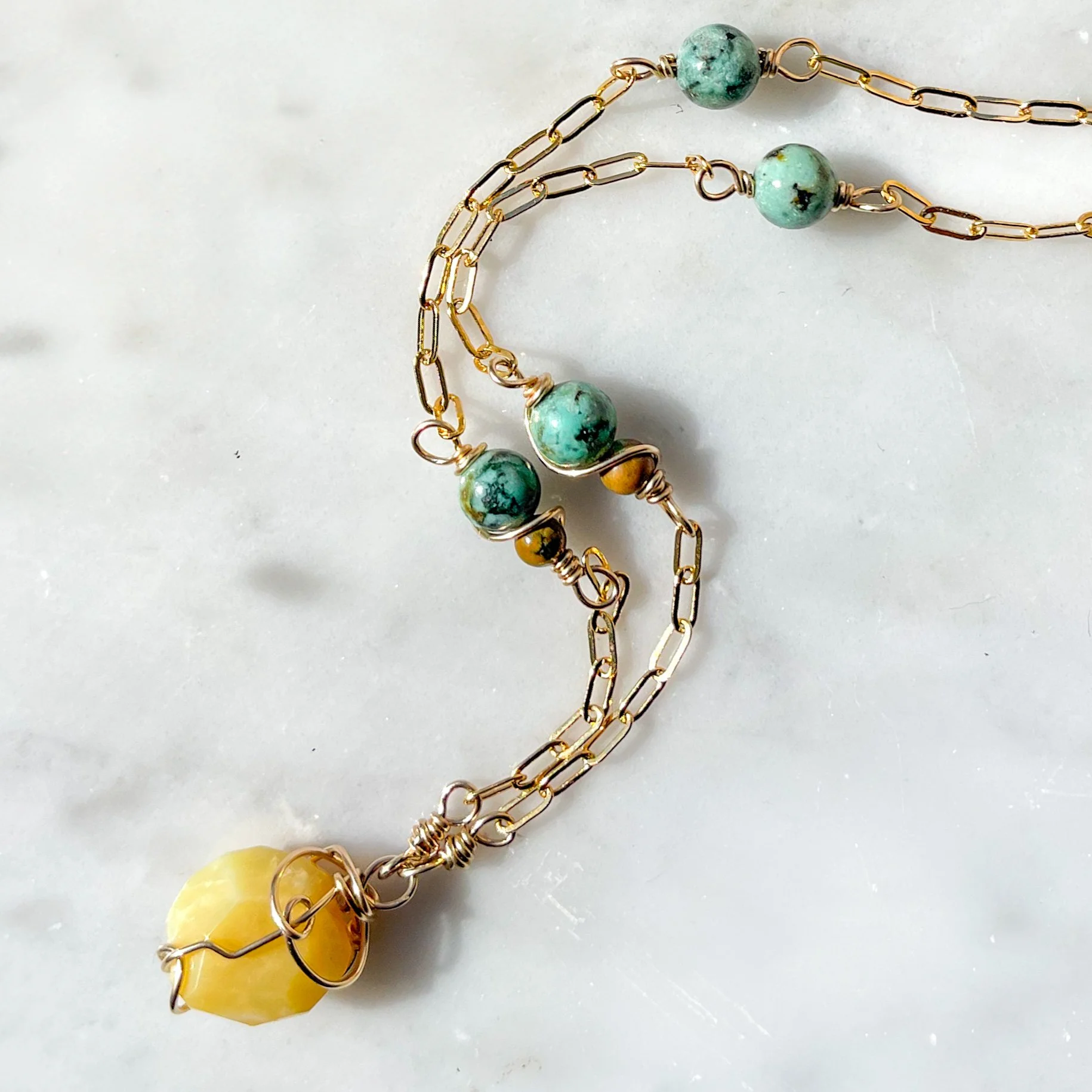Polychrome Jasper Necklace | Renewal and Recovery — Ivy+Light