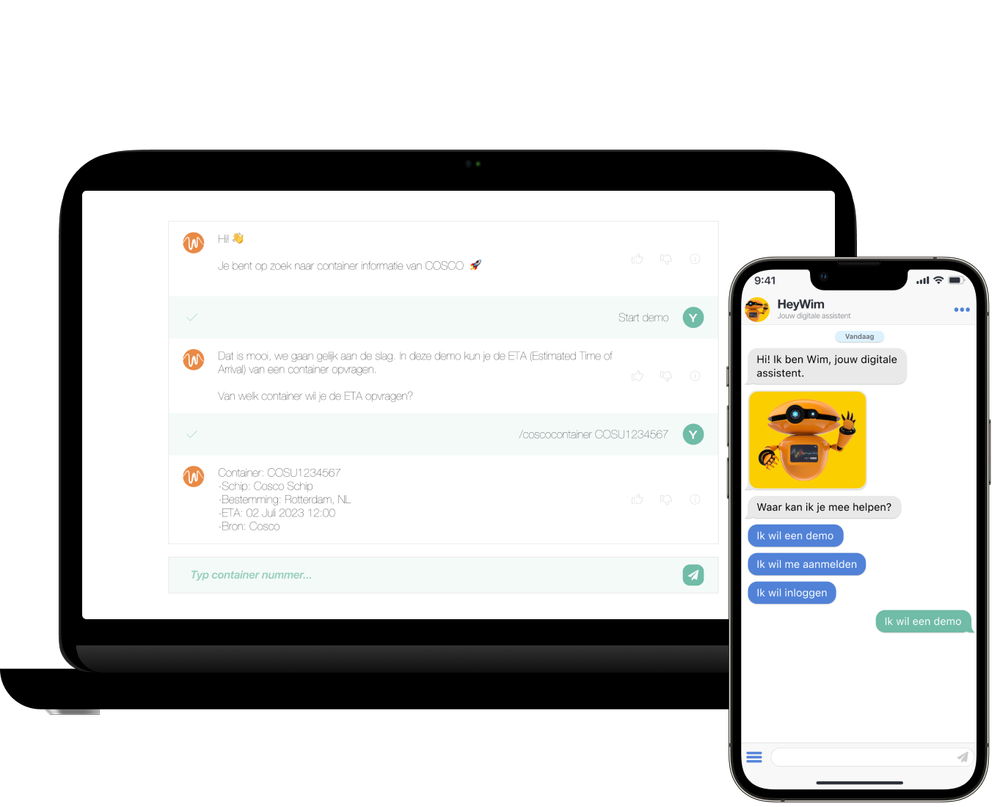 Cosco Container Tracking — Poort8