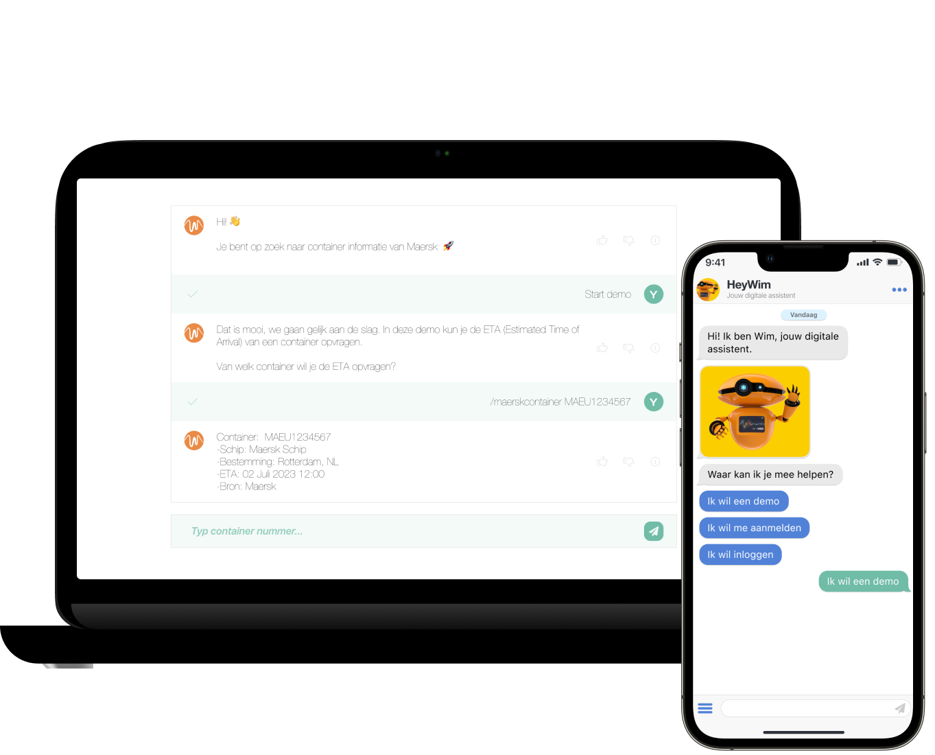 Maersk Container Tracking — Poort8