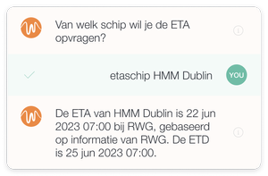 One Container Tracking — Poort8