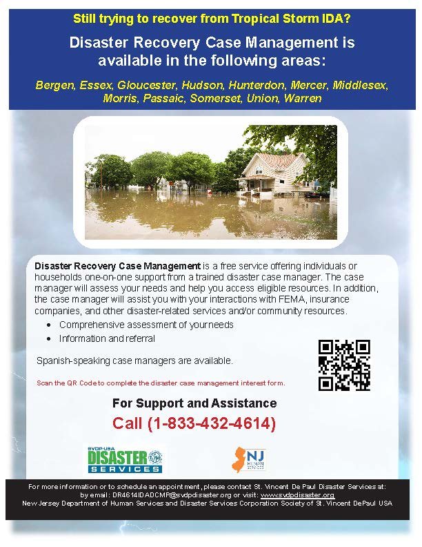 Disaster Recovery Cont'd: Assisistance Still Available — Middlesex Borough