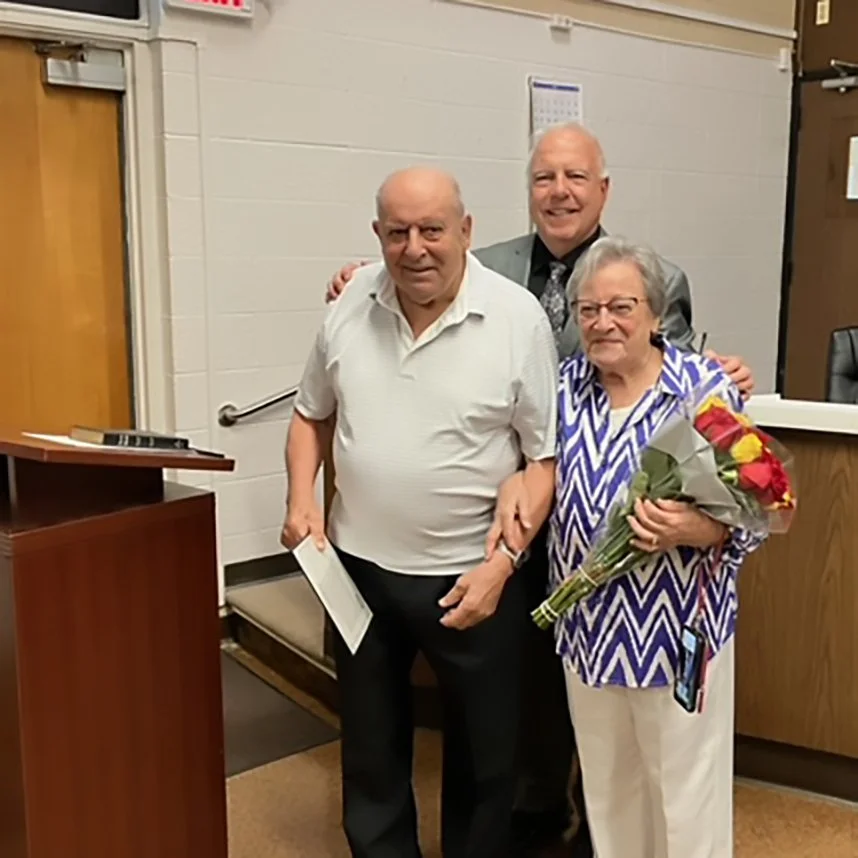 Middlesex Thanks and Honors Antonio "Tony" Sasso — Middlesex Borough