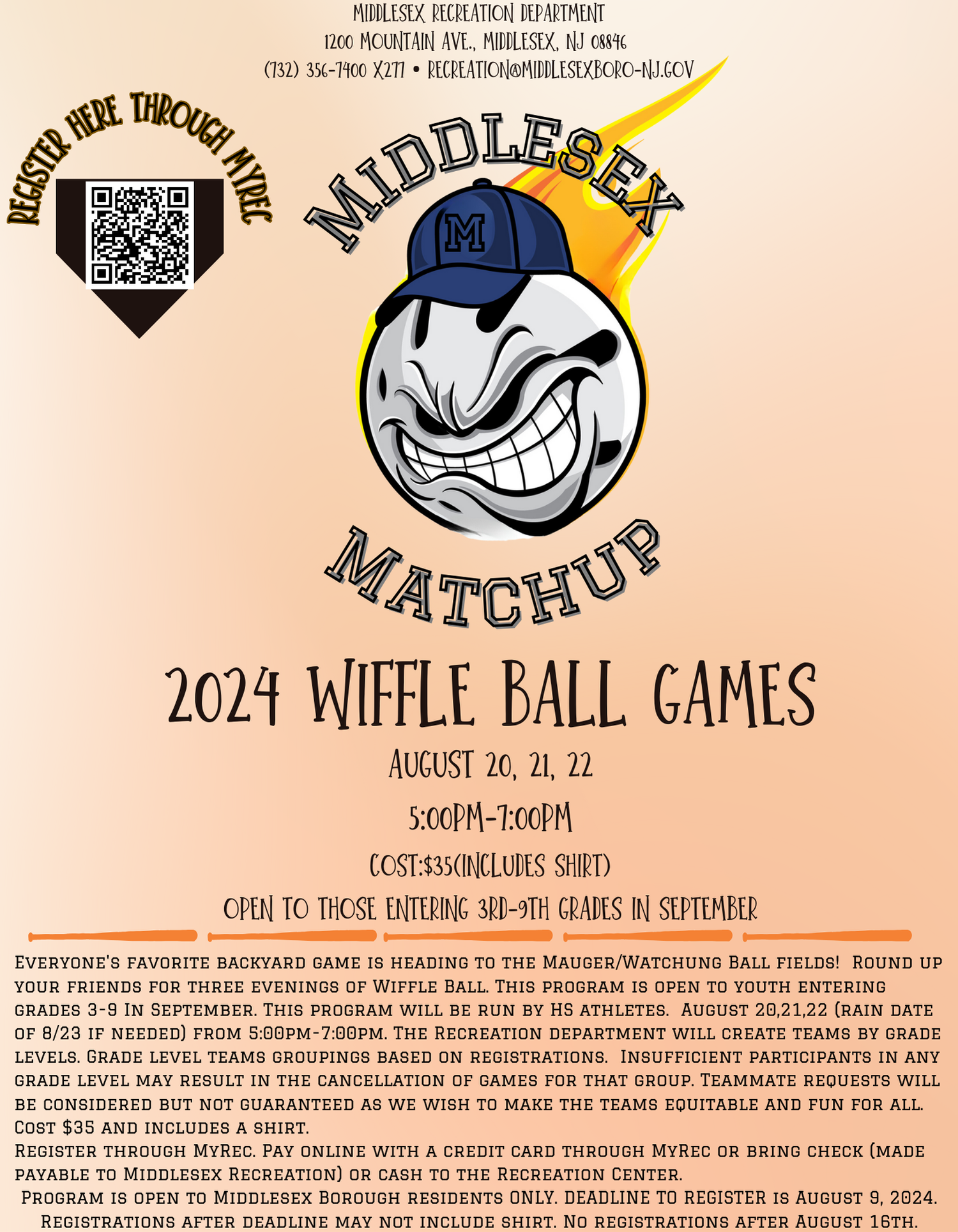 Recreation — Middlesex Borough