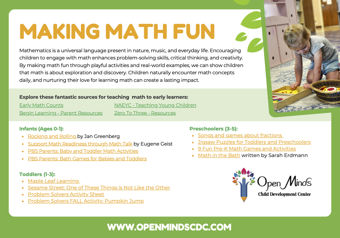 Now Enrolling: Olathe Child Development Center