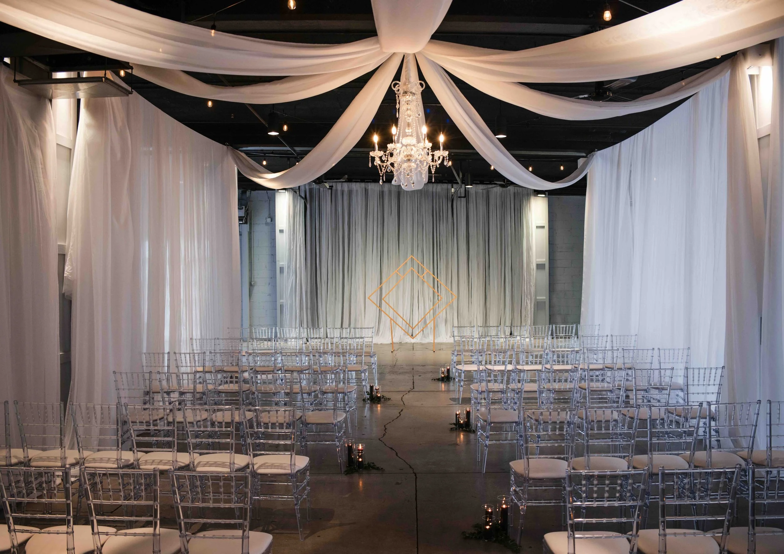 Your indoor or outdoor ceremony can accompany your reception — diamond ...