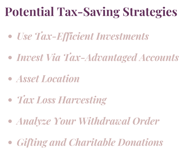 6 Tax-Saving Strategies For You And Your Portfolio | SJS Investment ...