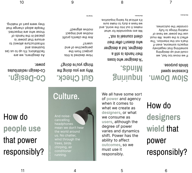 How do we use power responsibly? — AC4D