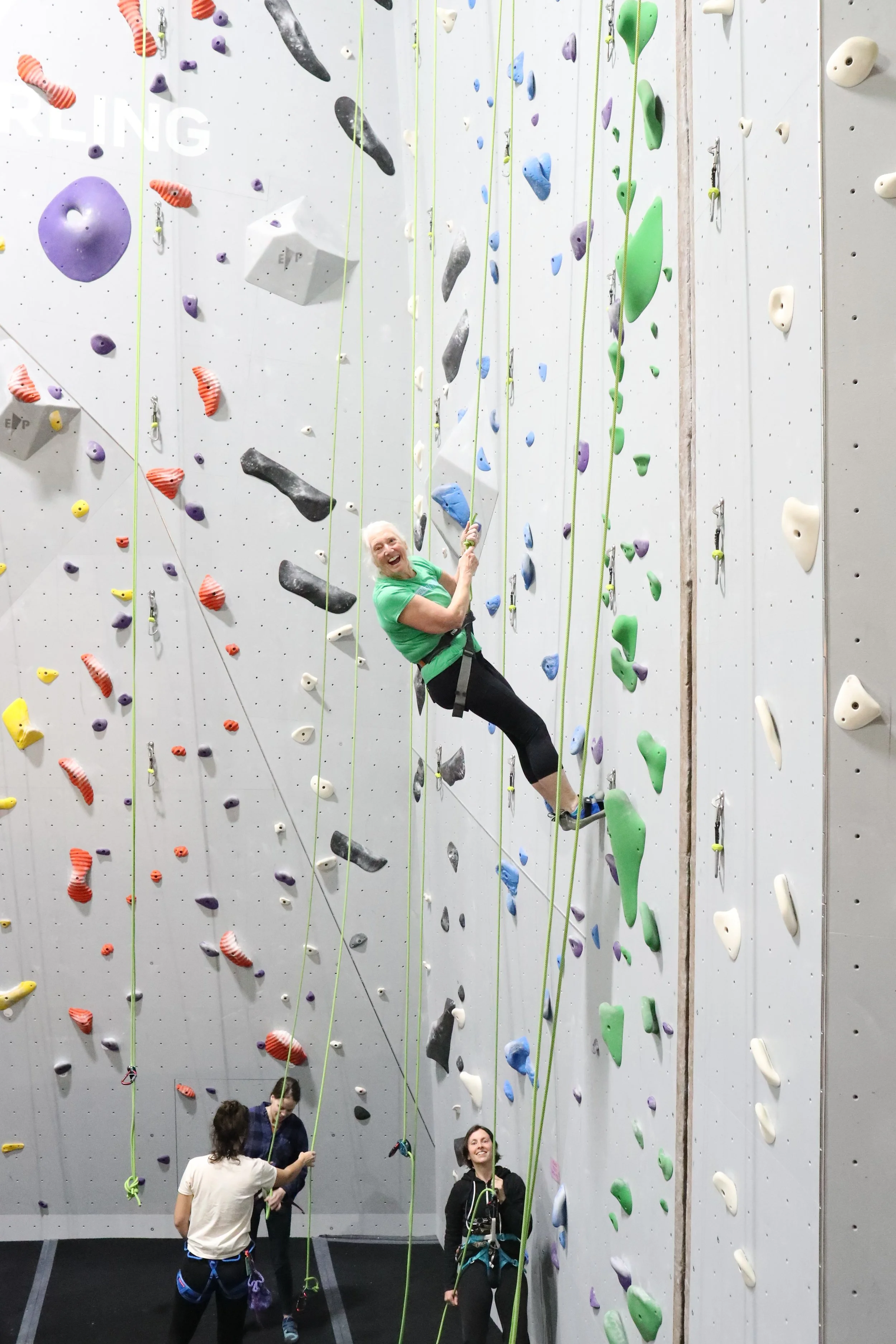 Women Climbing Night — Volta