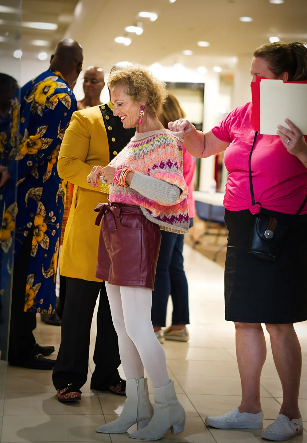 Pose for Pink Fashion Show | Going Beyond the Pink