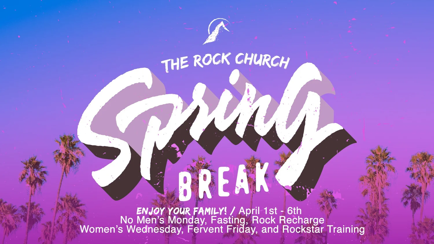EVENTS — The Rock Church