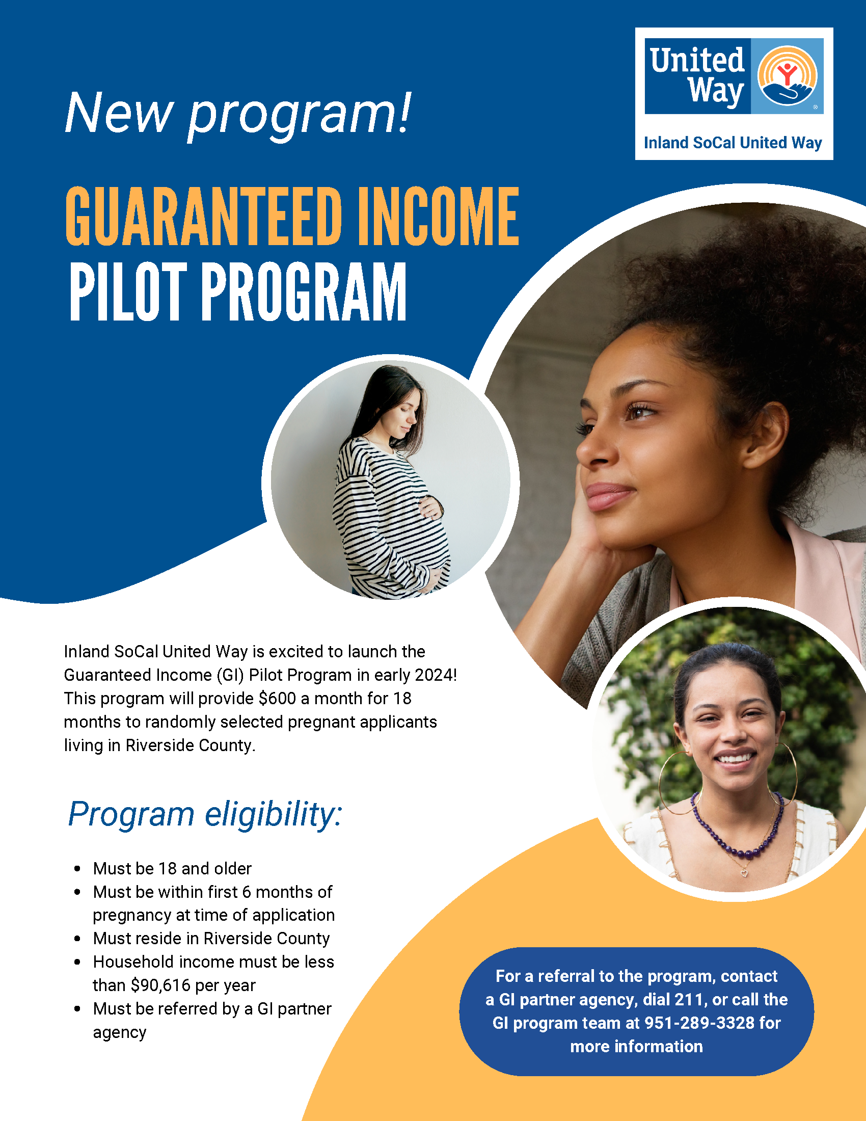 Guaranteed Income Pilot Program — Inland SoCal United Way