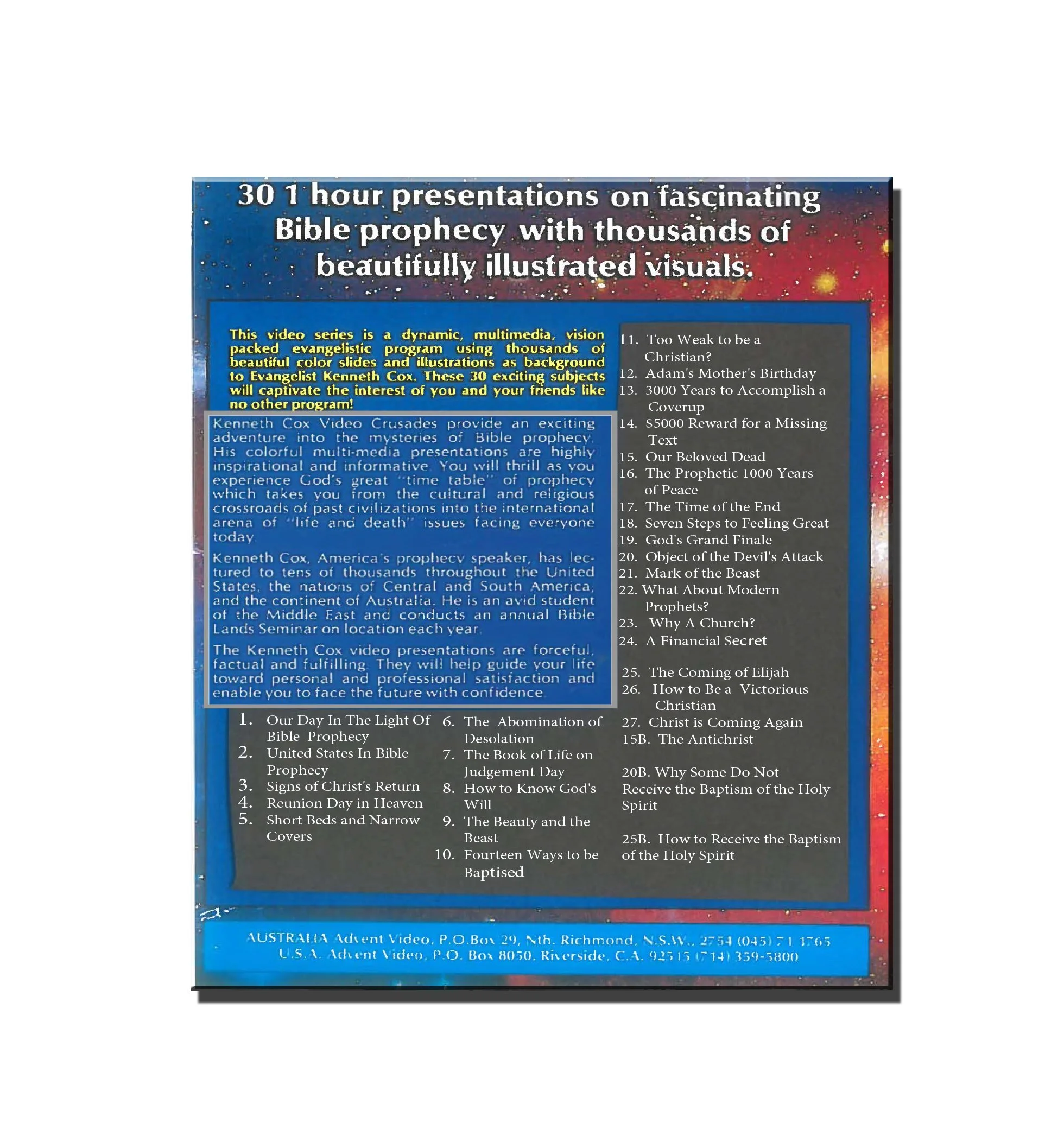 Store 2 — Kenneth Cox Ministries