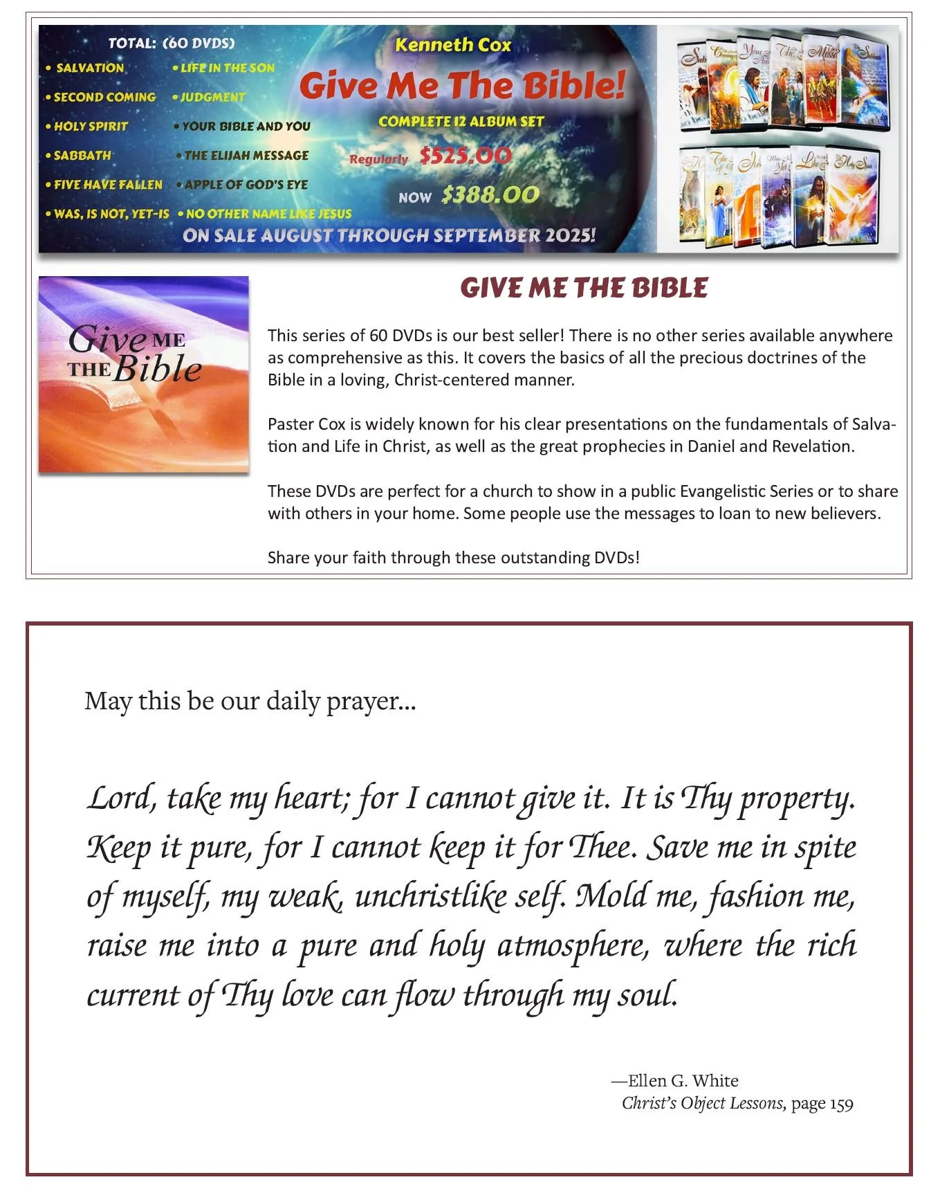 Kenneth Cox Ministries